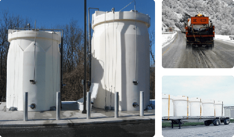De-Icing Storage Tanks for Winter Operations