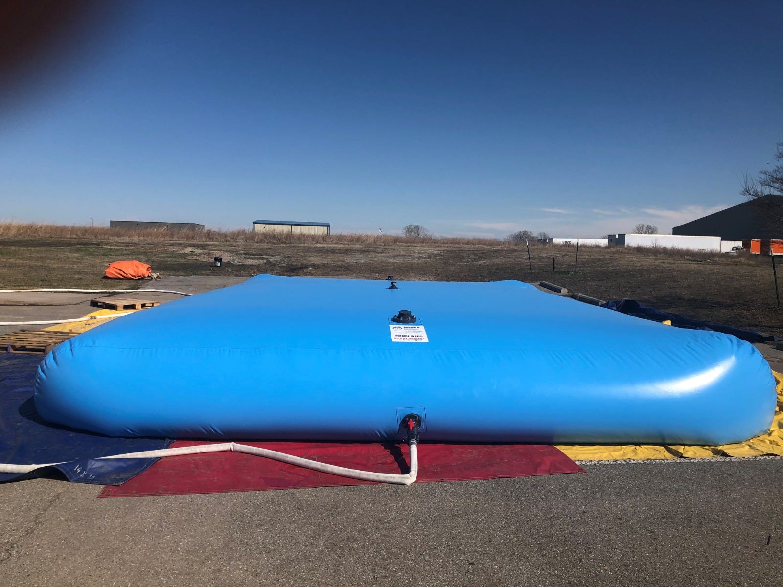 Husky Containment 20000 Gallon Bladder Tank - HPC-BT-20000PW