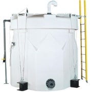 5500 Gallon HDLPE Double Wall Tank 1.9SG Sodium Hypo Opaque