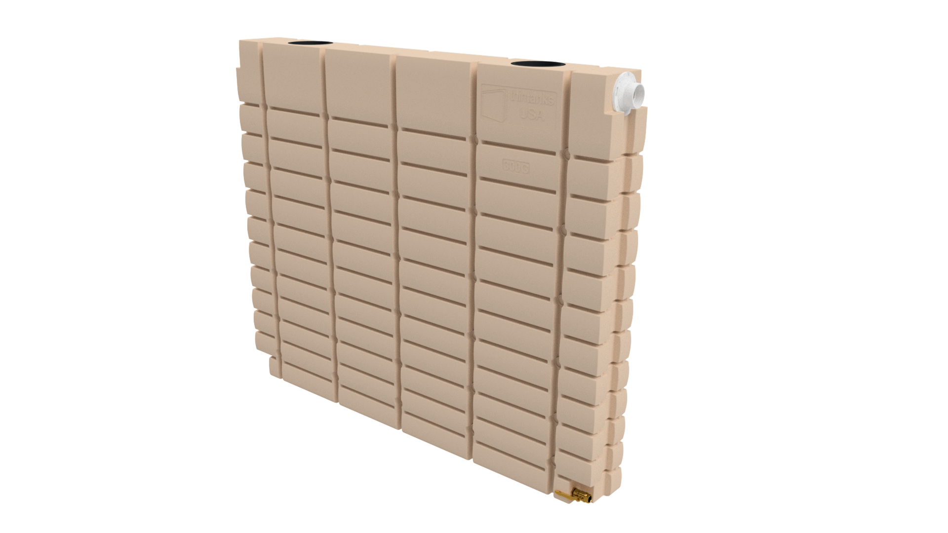 300 Gallon ThinTank in Riversand/Beige Color With Strainers