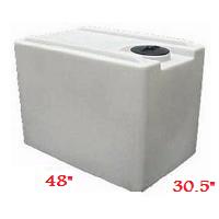 Ronco Plastics 220 Gallon Portable Flat Bottom Utility Tank - R-AD9403