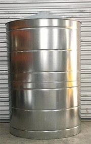 Texas Metal Tanks 500 Gallon Rainwater Harvesting Tank - TM-MT500G-RW