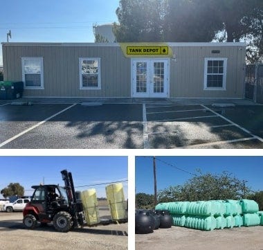 Tank Depot Hanford, CA: Your Local Tank Experts
