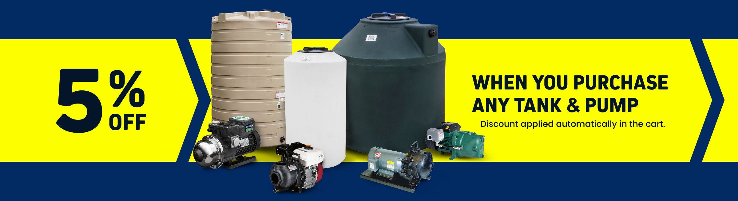 Tank Depot Tank and Pump Sale